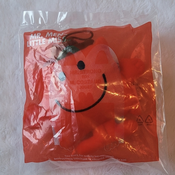 McDonald's | Toys | Mr Strong Mcdonalds Soft Toy Mr Men And Little Miss ...